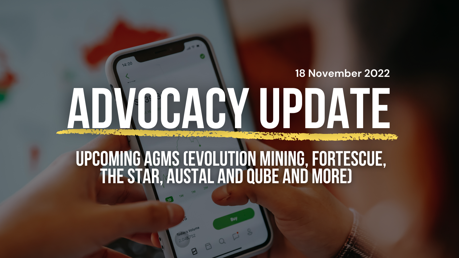 From the advocacy newsdesk - 18 November 2022 | Australian Shareholders ...