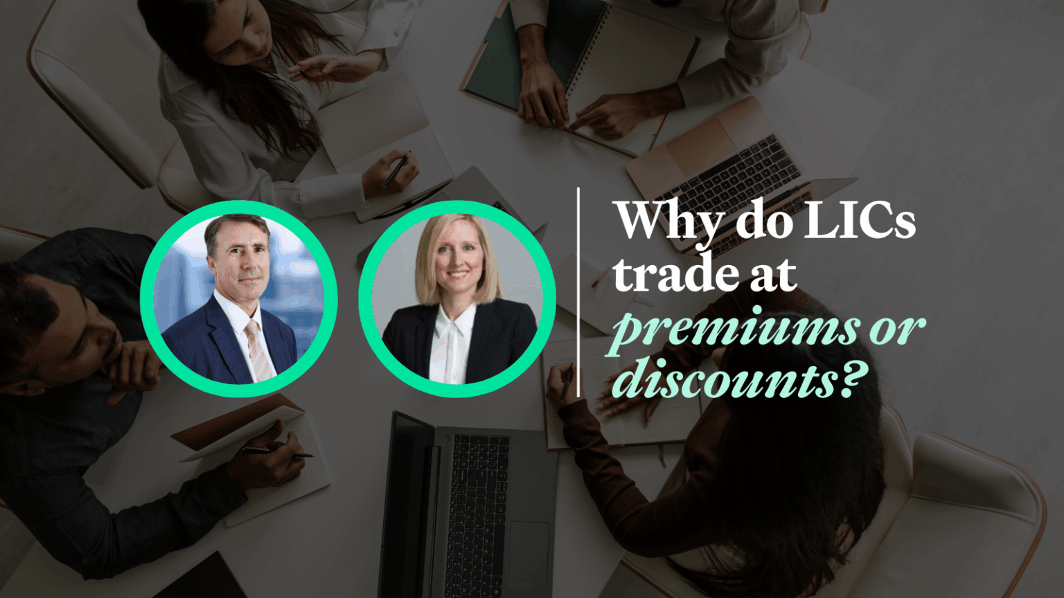 Why do LICs trade at premiums or discounts?